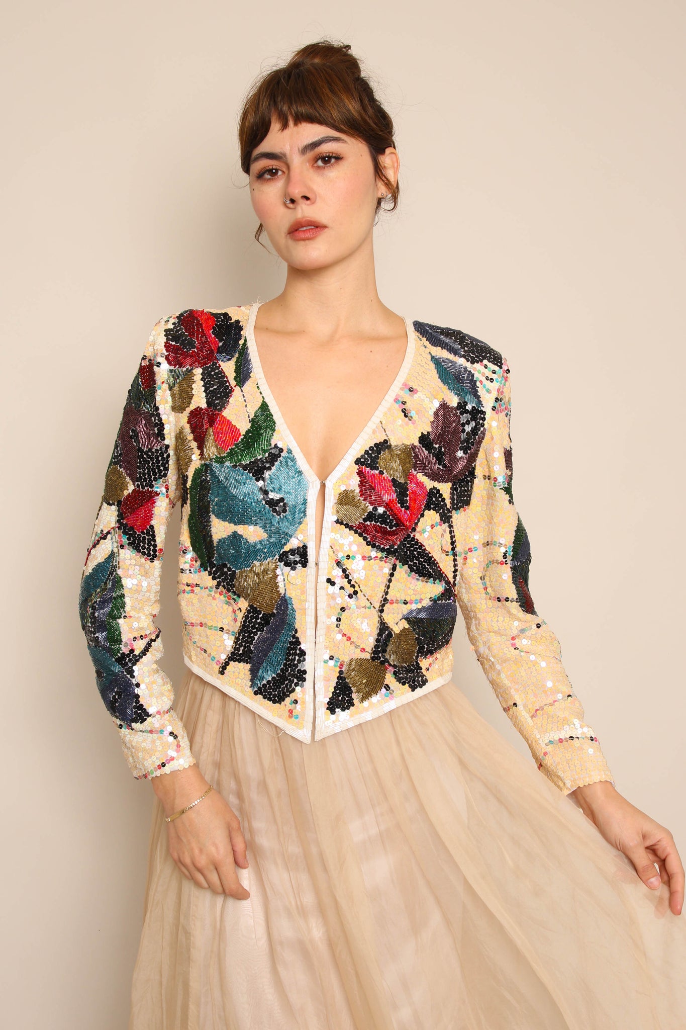 80s Jack Bryan Sequined Jacket – Luxie Vintage